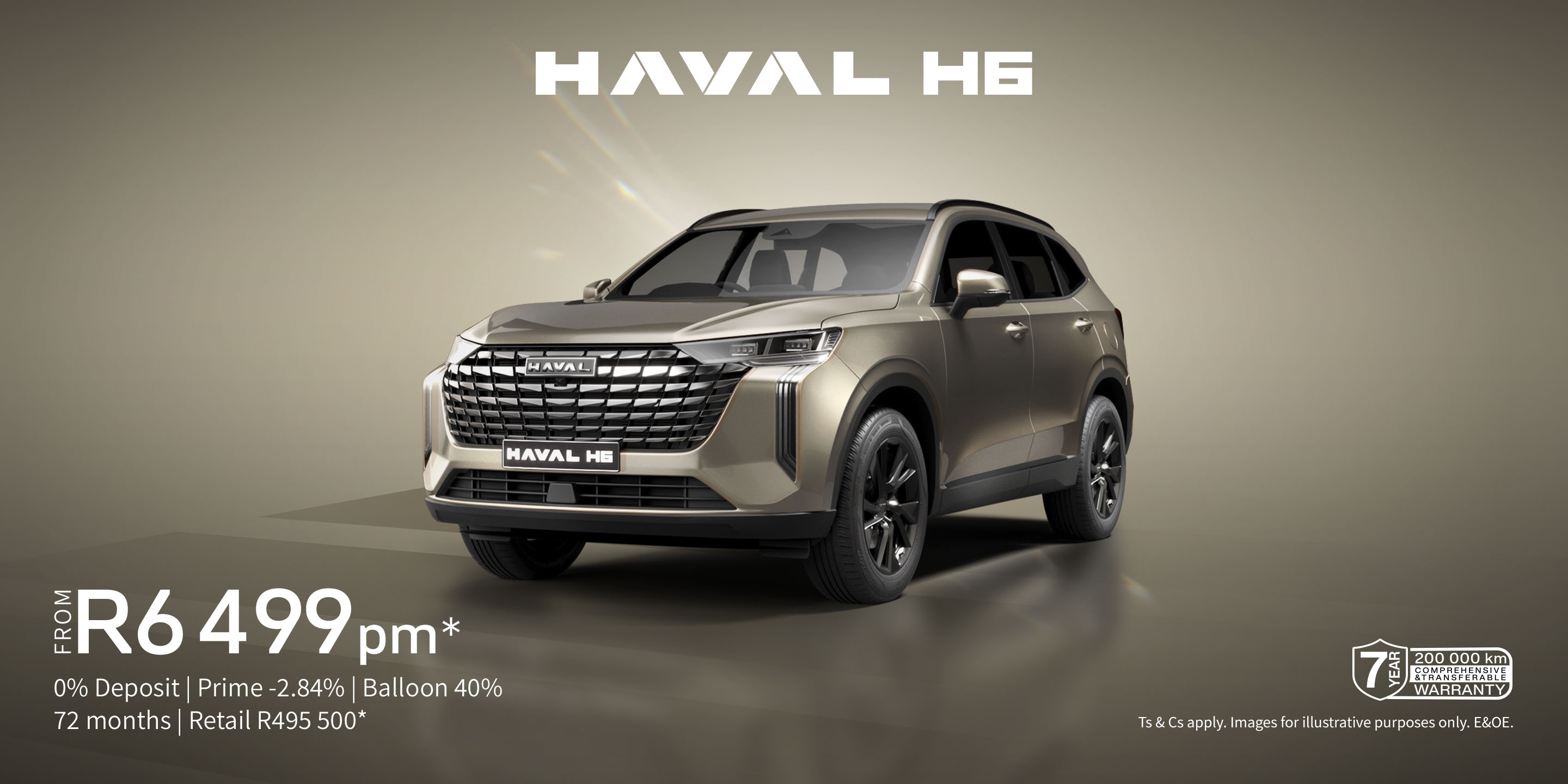 Haval H6 SUV | Powerful Turbo & Hybrid | GWM South Africa